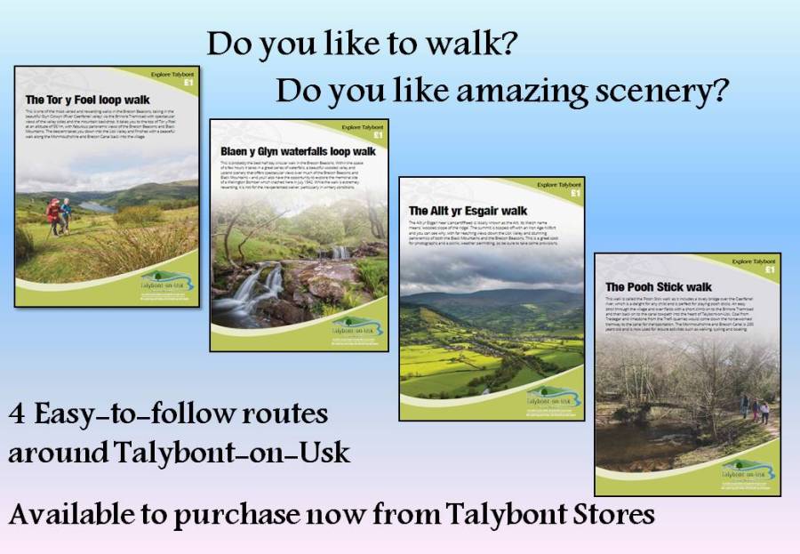 walking-leaflet-poster | Talybont-on-Usk